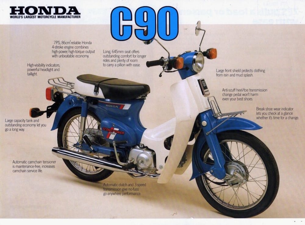 Honda Super Cub - history and manuals