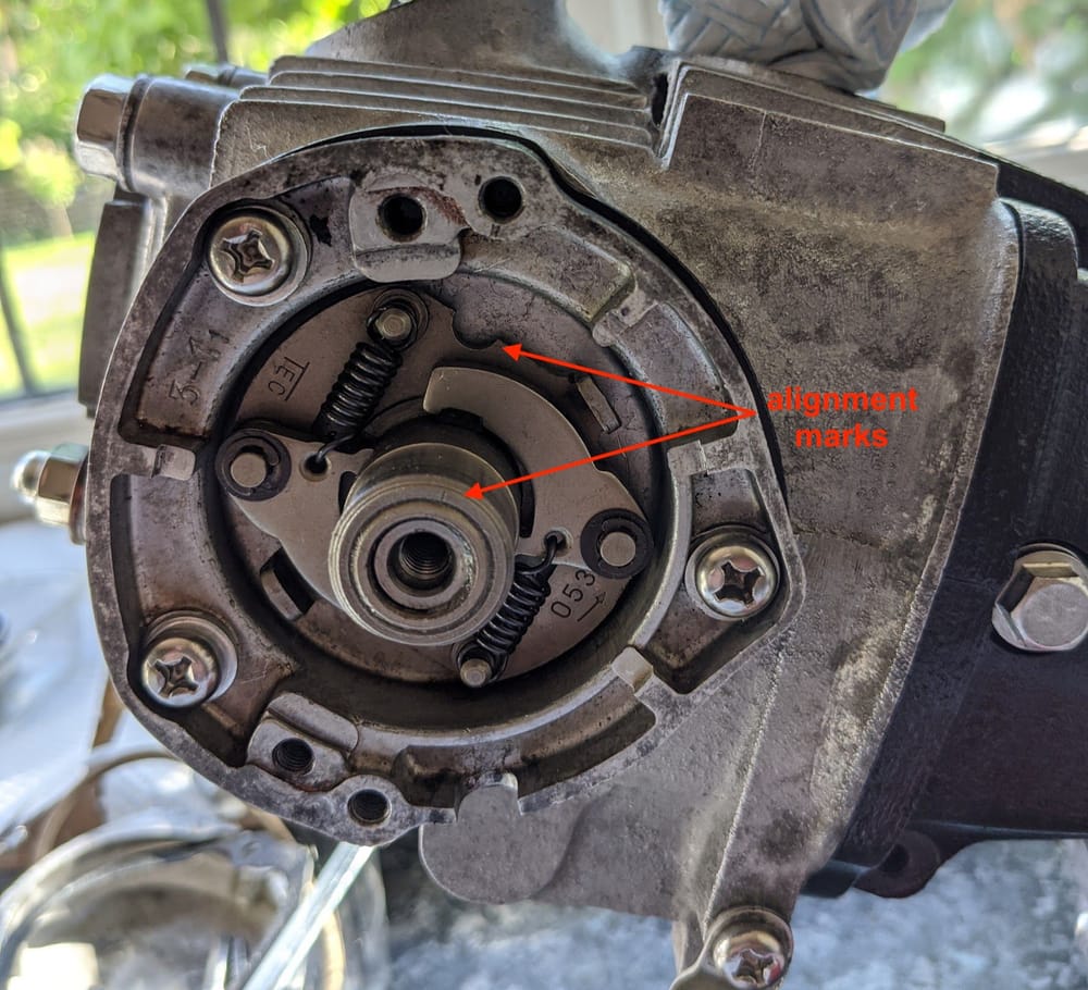 Honda C90 - ignition system and ignition timing
