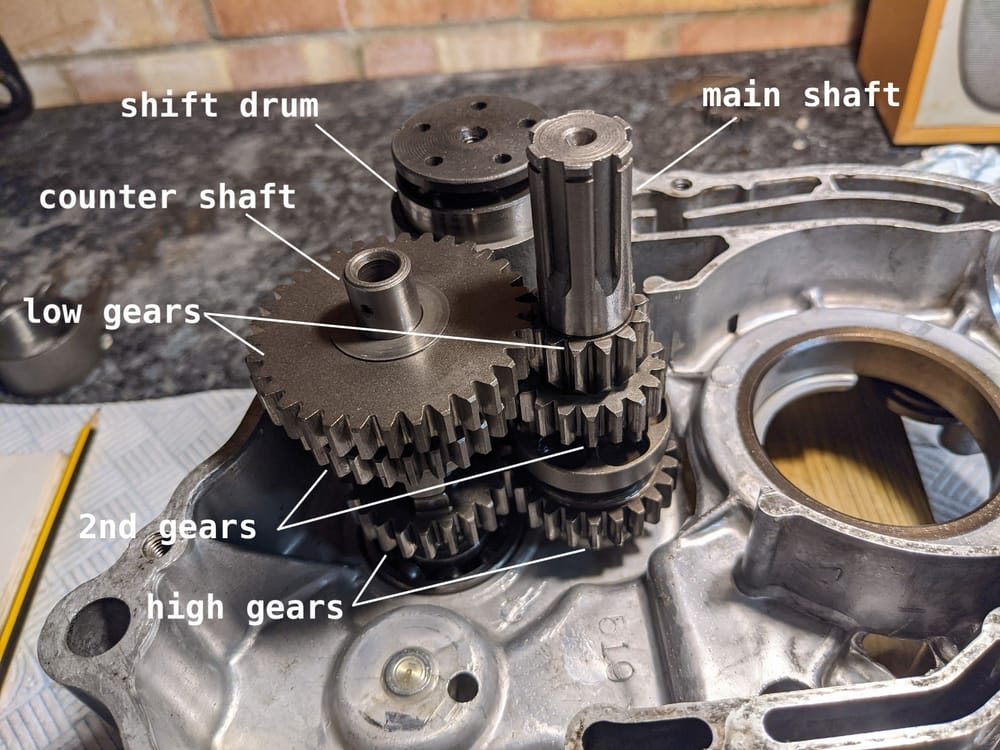 Honda C90 - transmission and performance