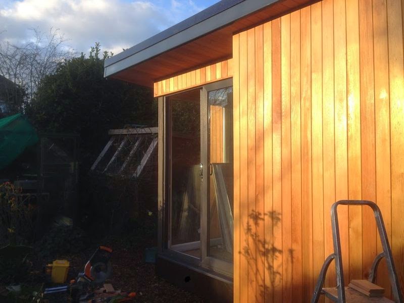 Cedar Cladding - done!