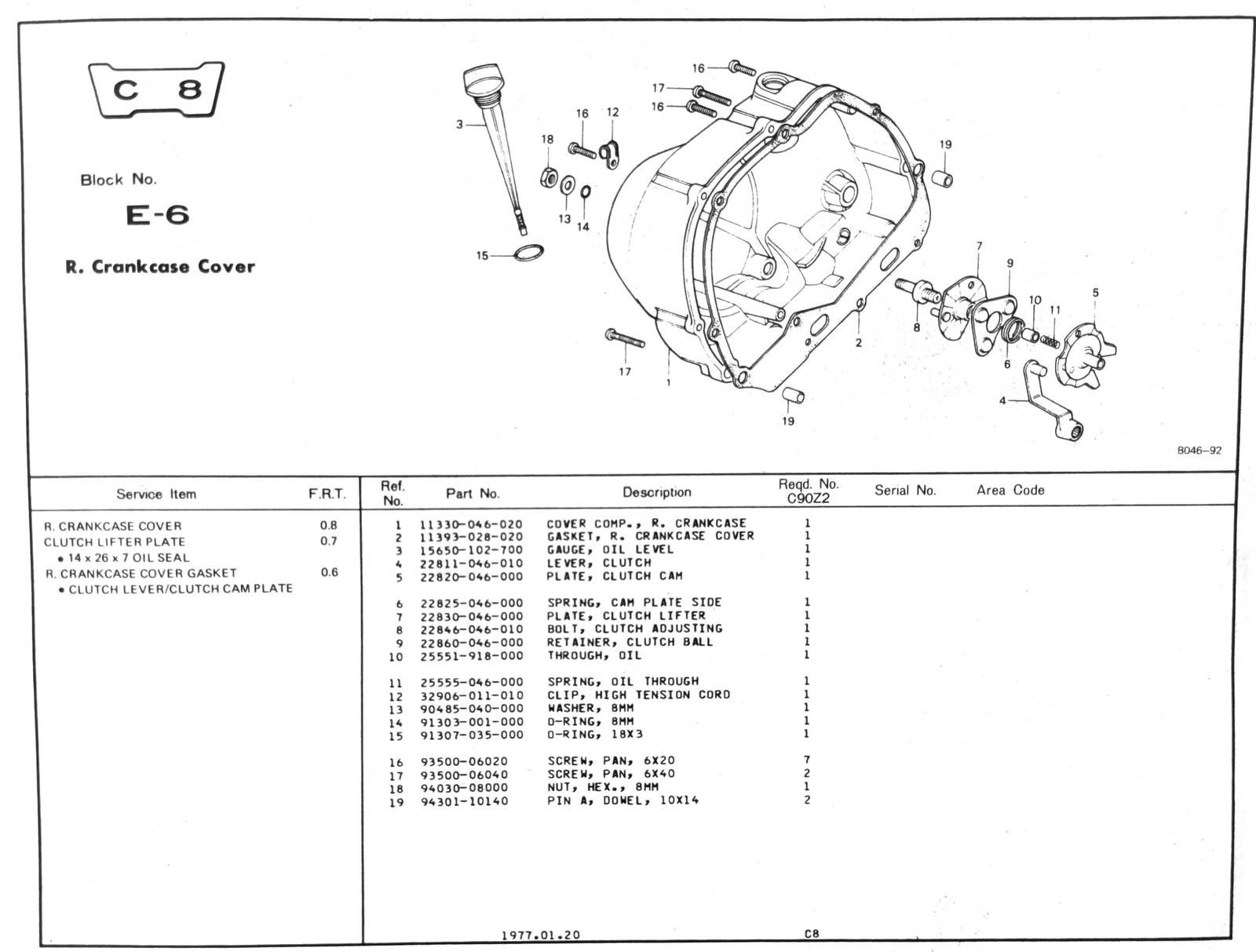 Honda C90 - putting it back together