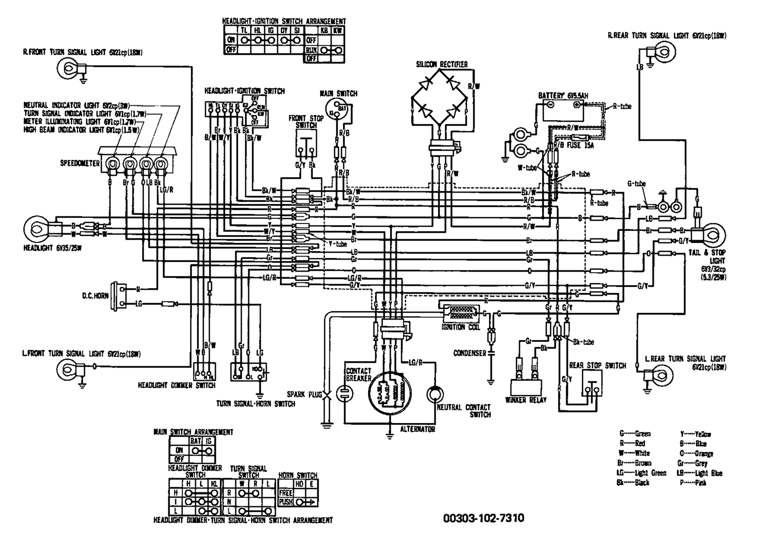 Honda CT90 - wiring diagrams