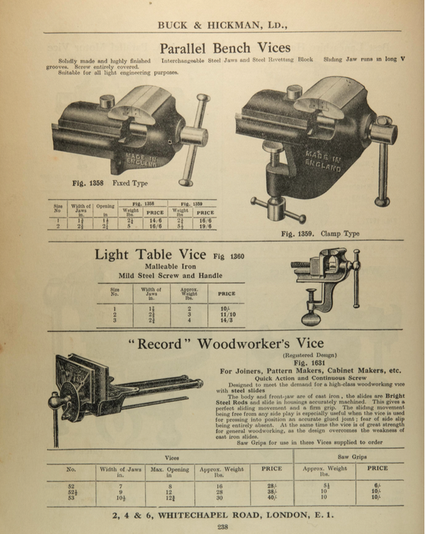 The Record 52 ½ vice