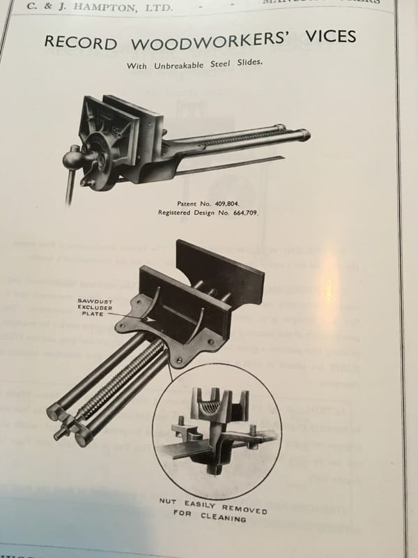 The Record 52 ½ vice