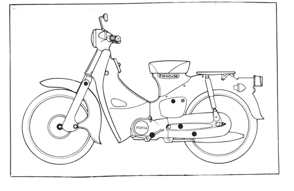 Honda Super Cub - history and manuals
